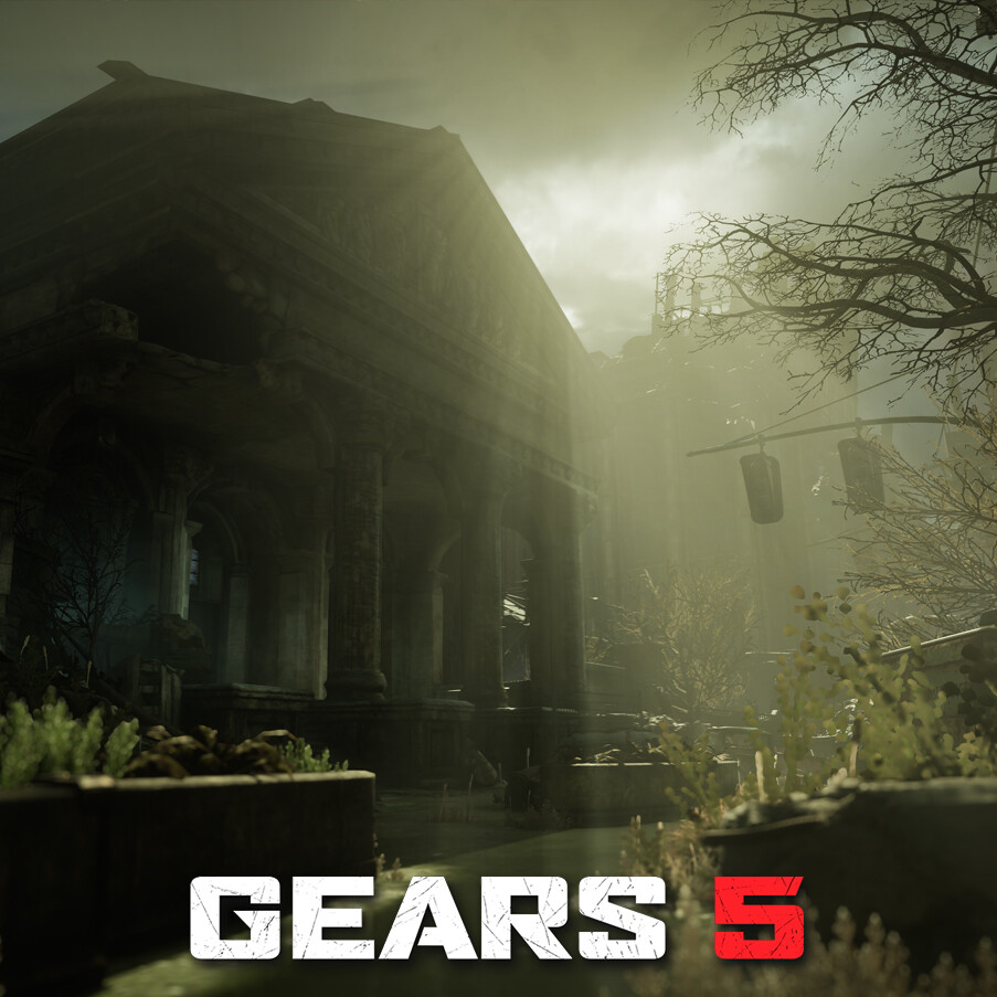ArtStation - Gears 5 City Levels