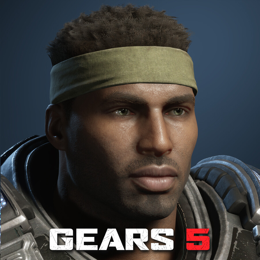 ArtStation - Gears 5 Del Character
