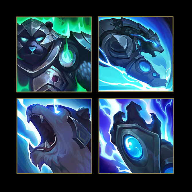 ArtStation - Volibear Abilities Icon Redesign