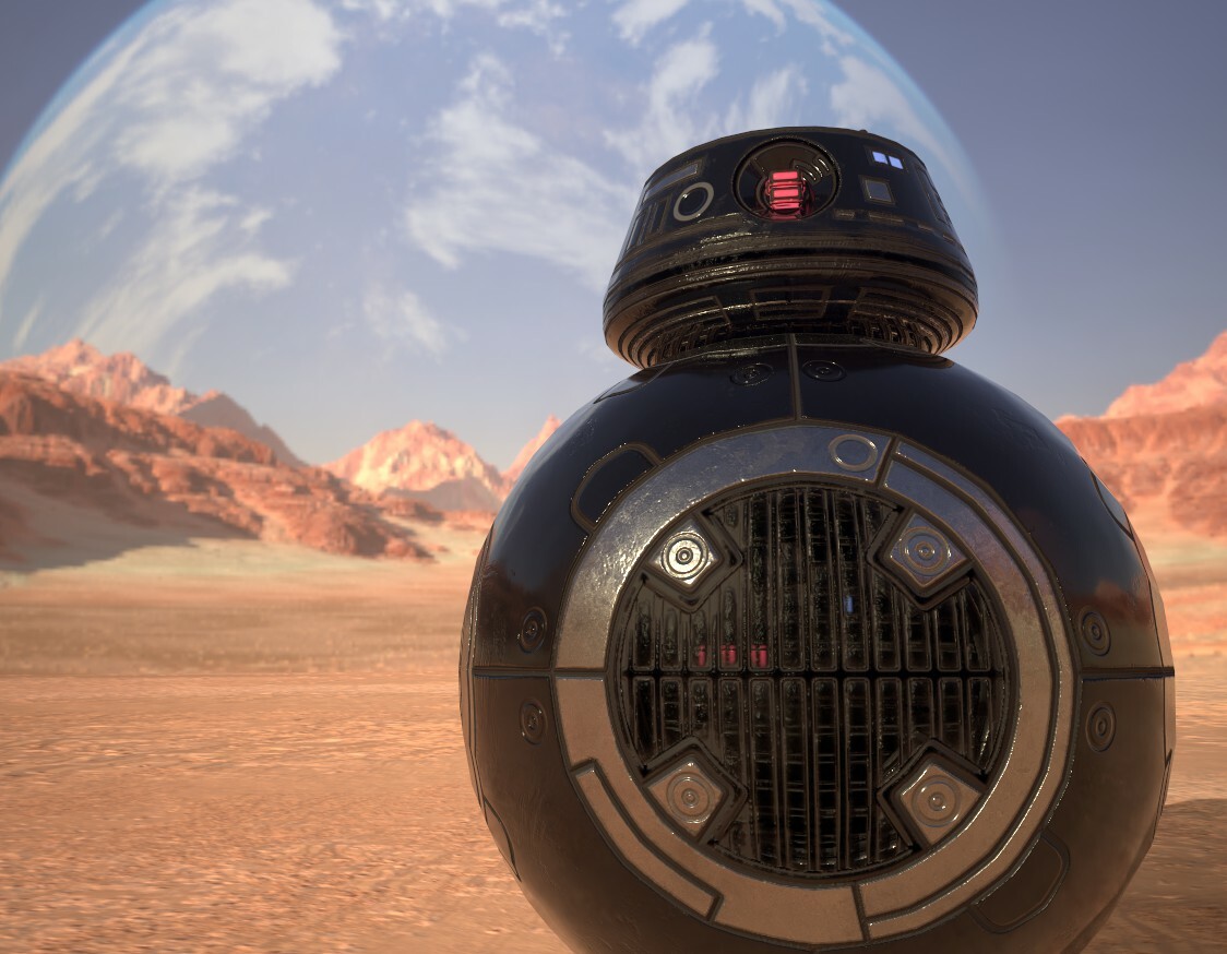 ArtStation - BB-9E Renders