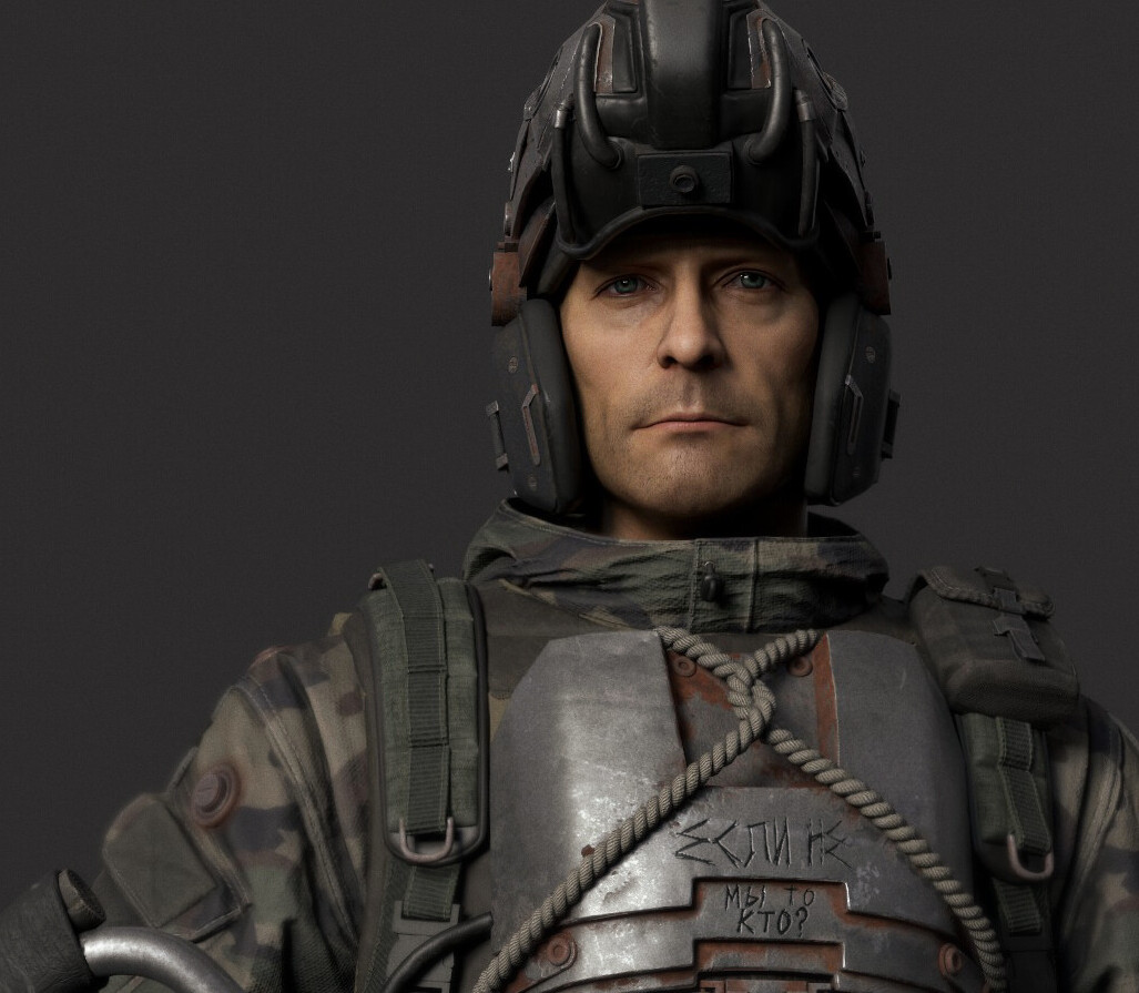 ArtStation - Metro Exodus - Ranger(fan art)