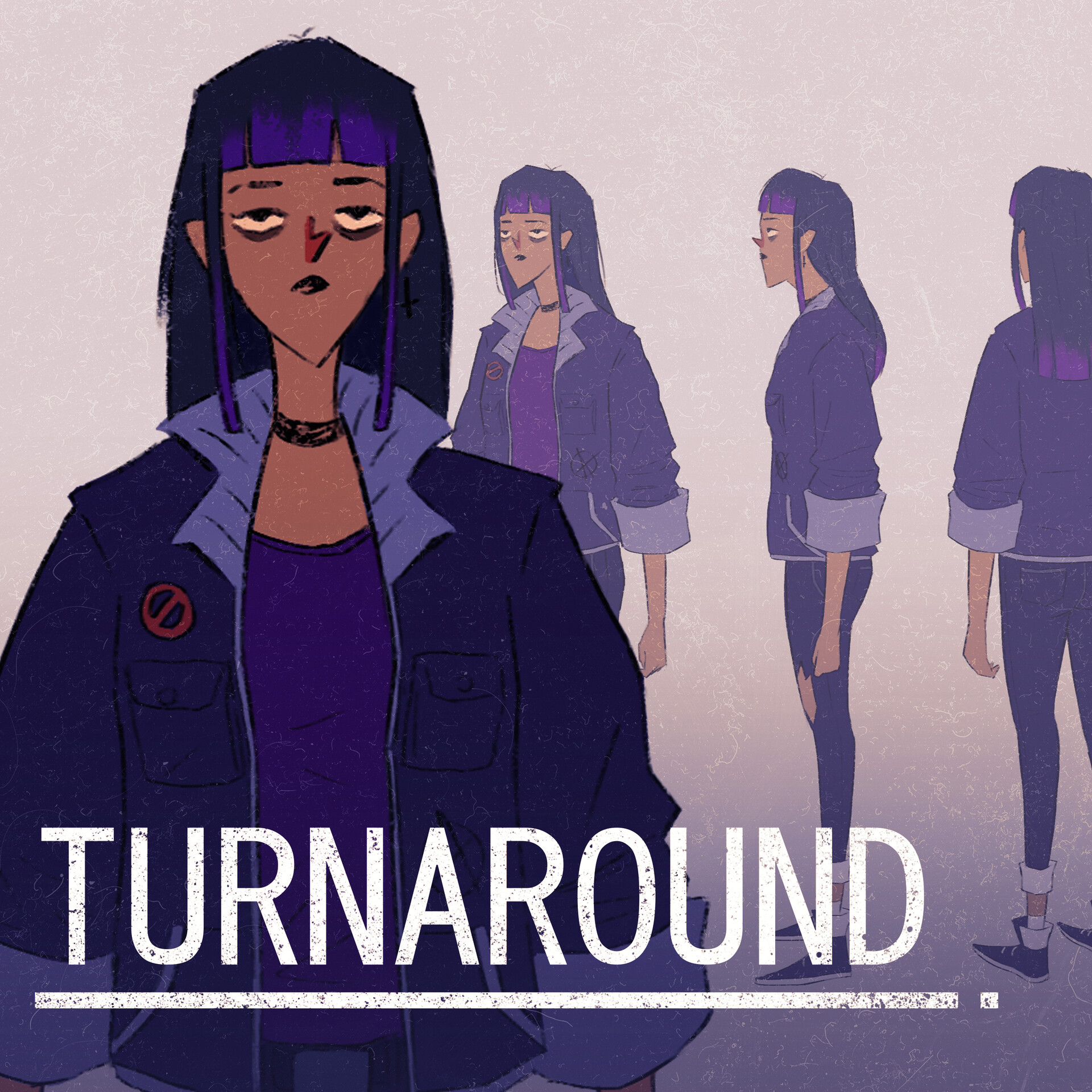 ArtStation - Stella Nieves Character Turnaround (OC)