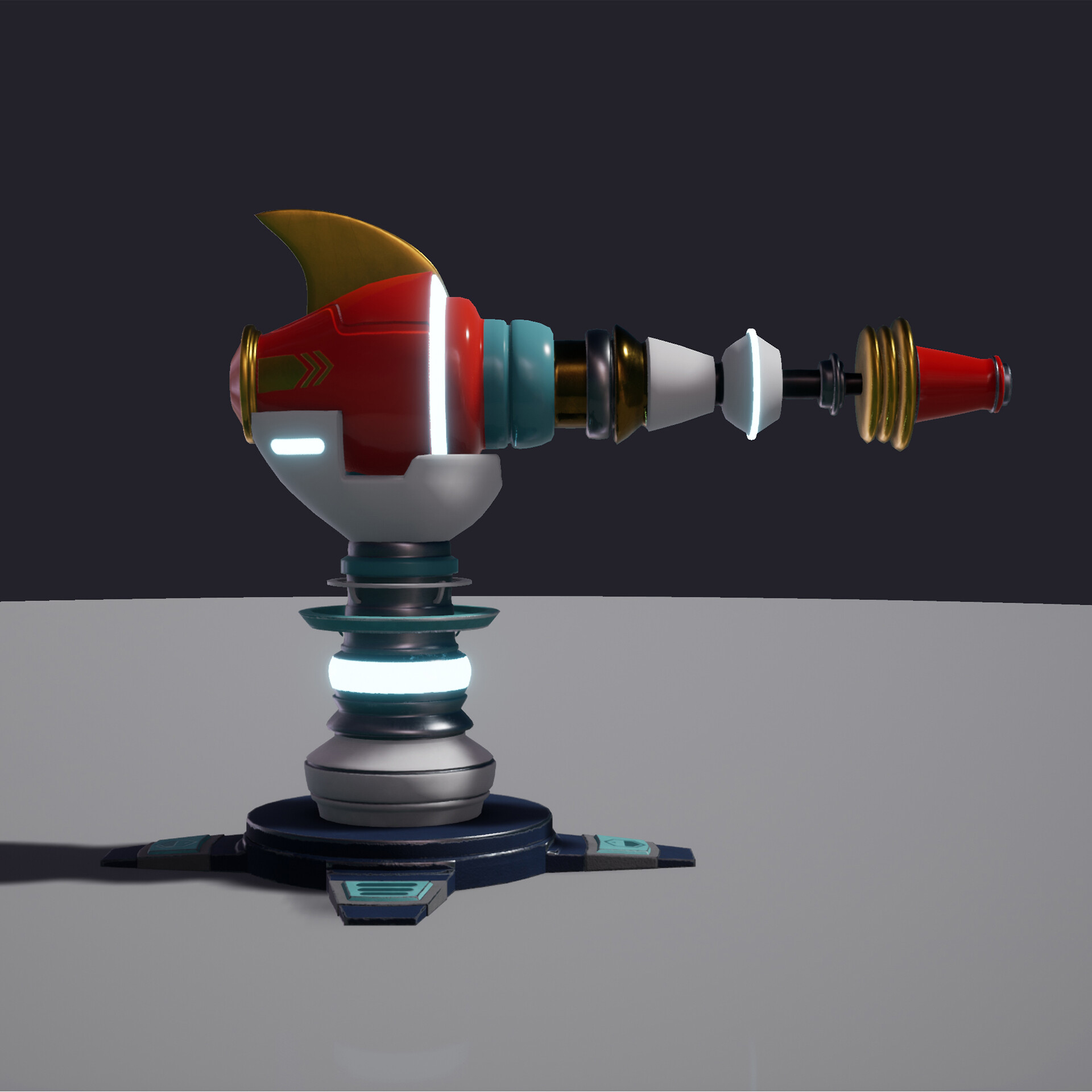 ArtStation - Laser Turret