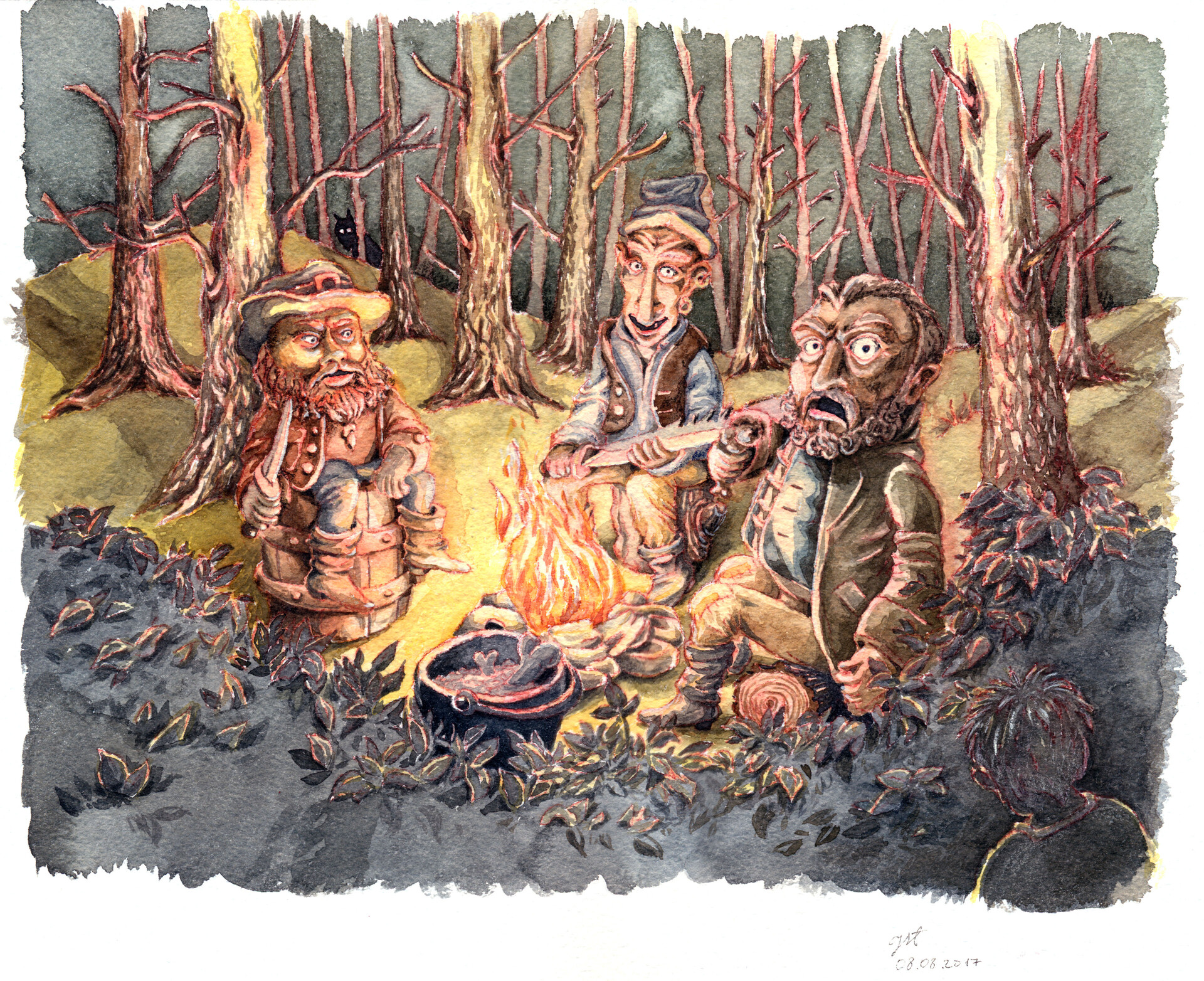 ArtStation - 100 Latvian folk tales