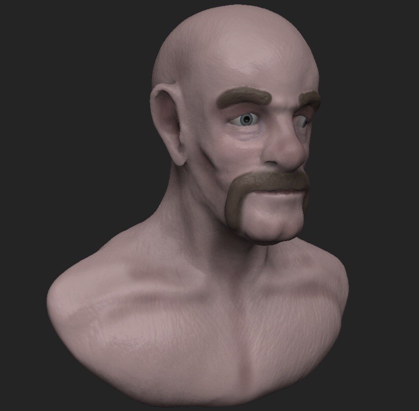 ArtStation - Old Biker model