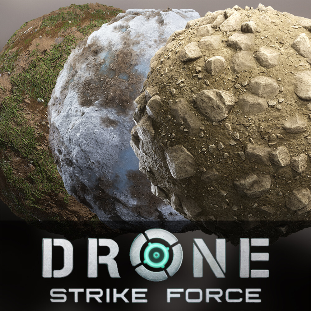 ArtStation - Drone Strike Force - Substance Designer Materials