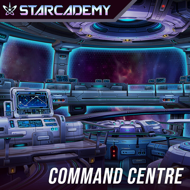 ArtStation - Command Center Interior