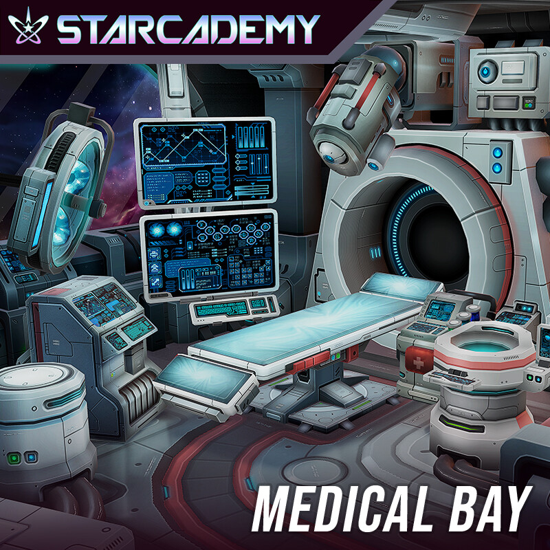 Calvin Chong - Medical Bay Interior