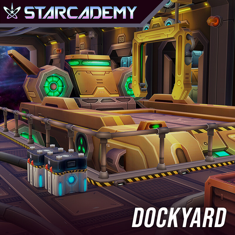 ArtStation - Dockyard Interior