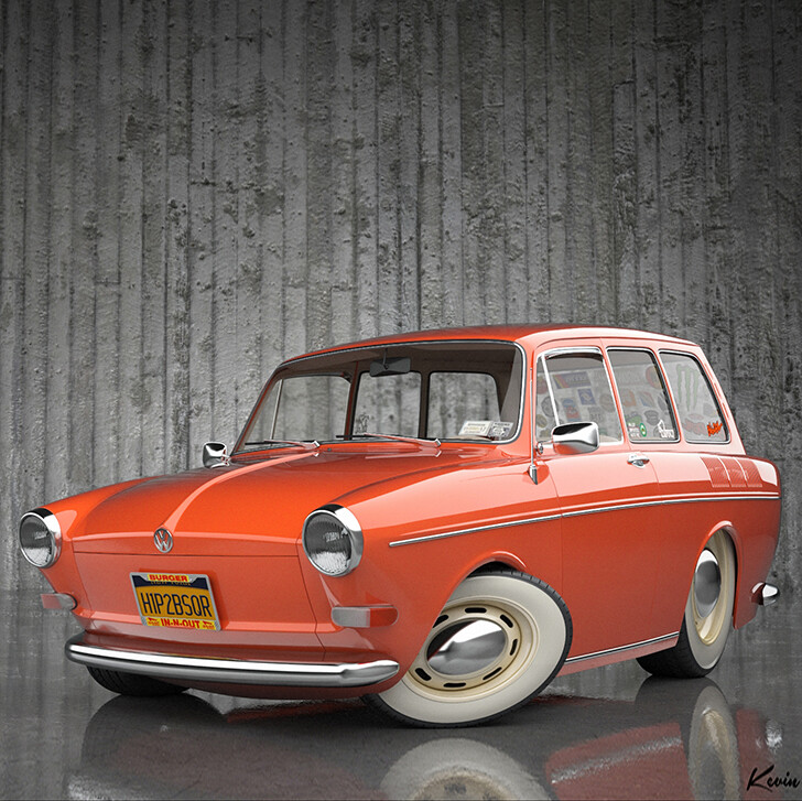 ArtStation - VW Squareback