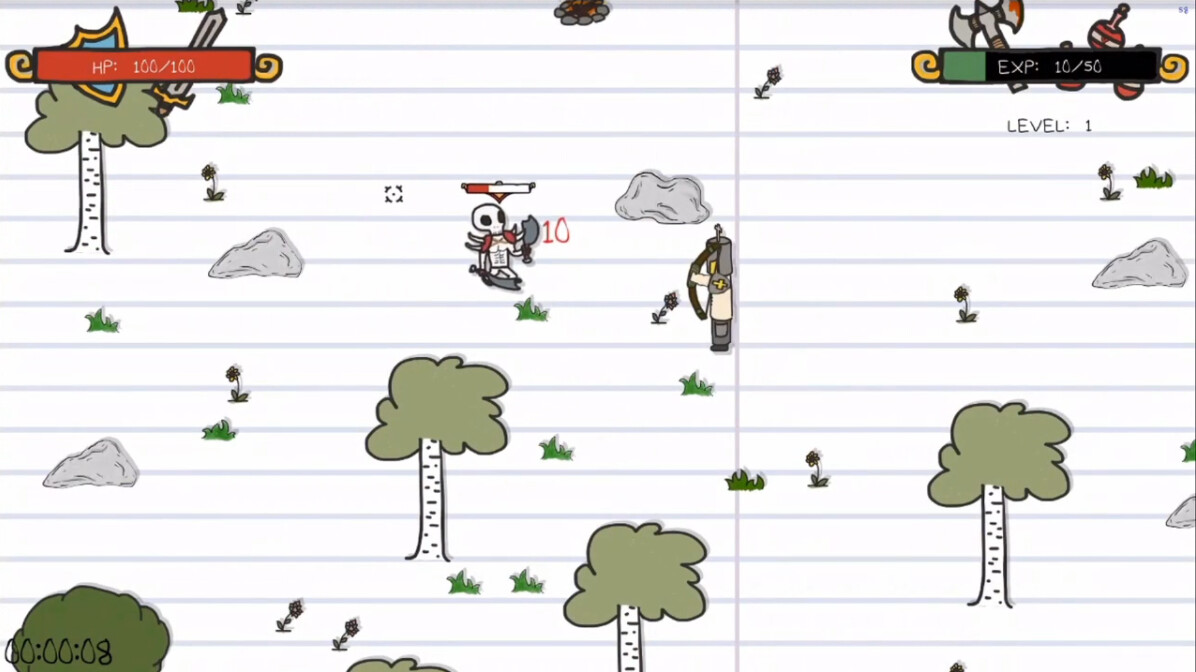 ArtStation - Game Project: "Doodle Knight"