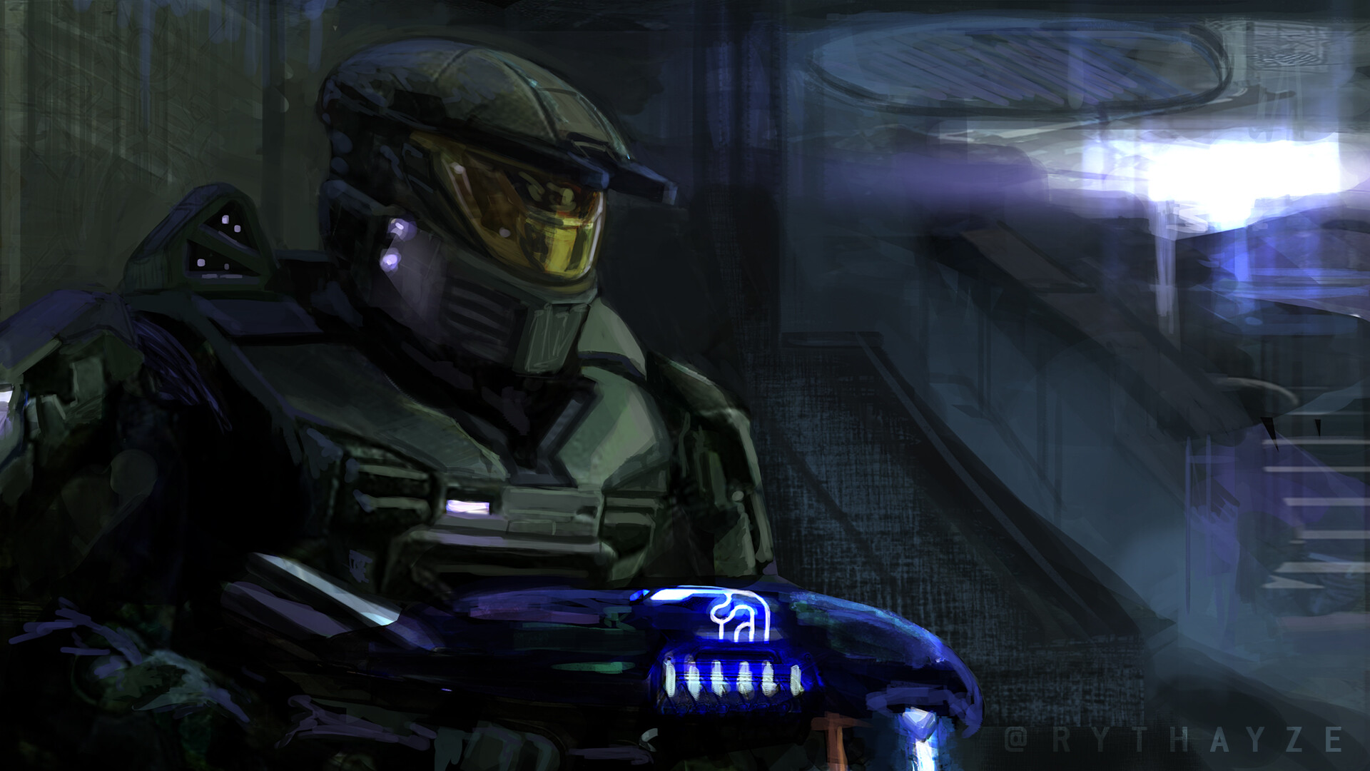 ArtStation - Halo fan illustrations