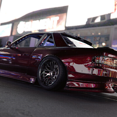 ArtStation - Nissan PS13 - City