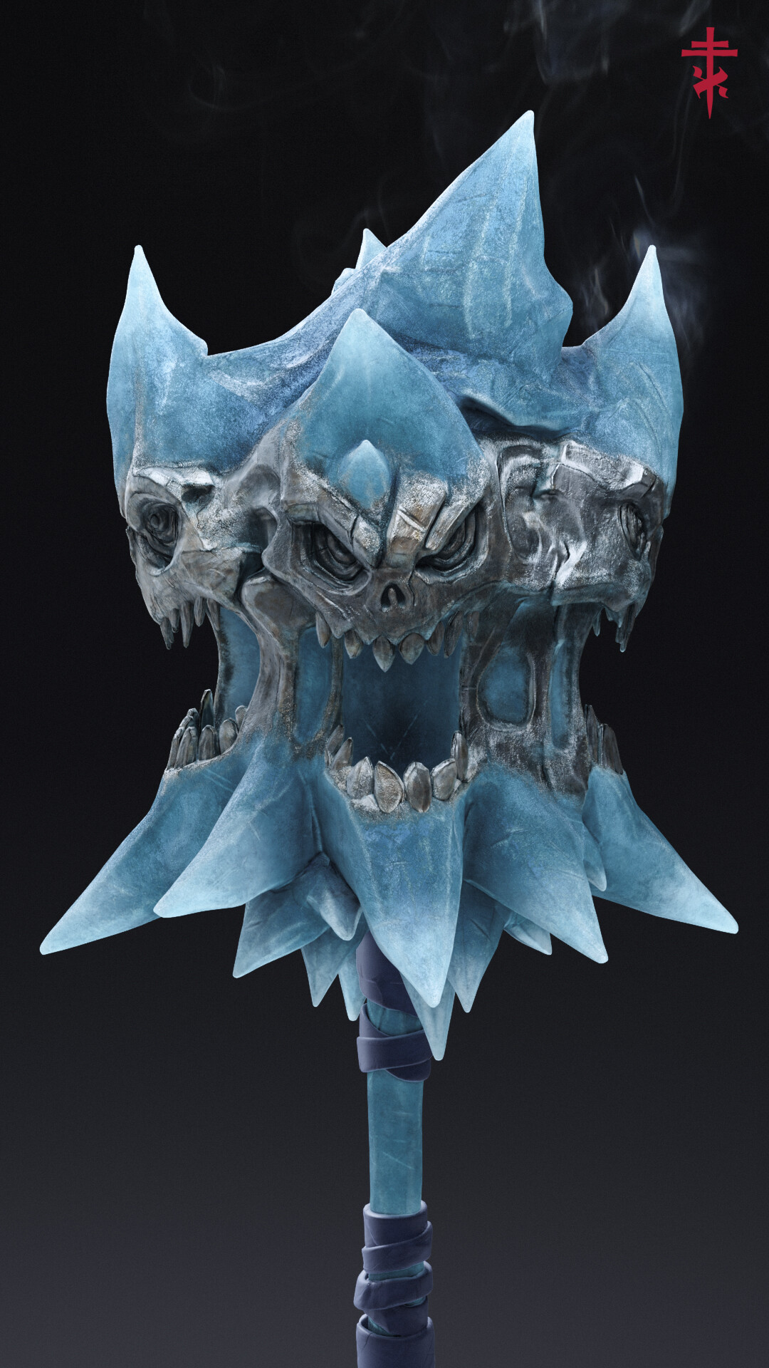 ArtStation - - Ice Noss Mace
