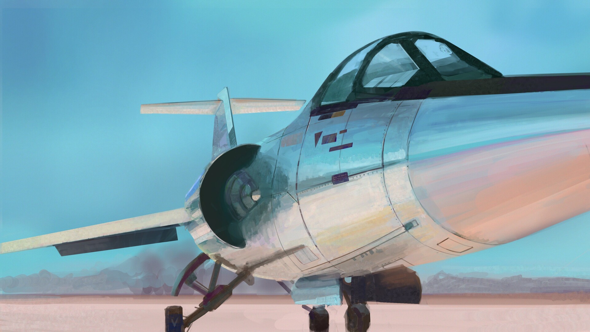 ArtStation - Fighter Jet Study