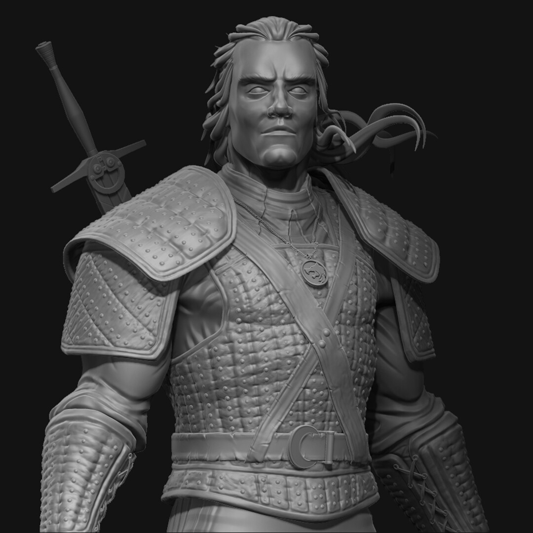 ArtStation - The Witcher Fan Art (Stylized)