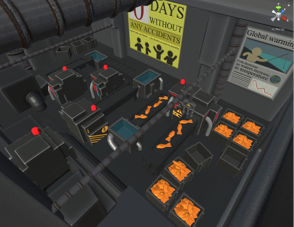 ArtStation - Episode 07 Flippy Fish (Game Concept)