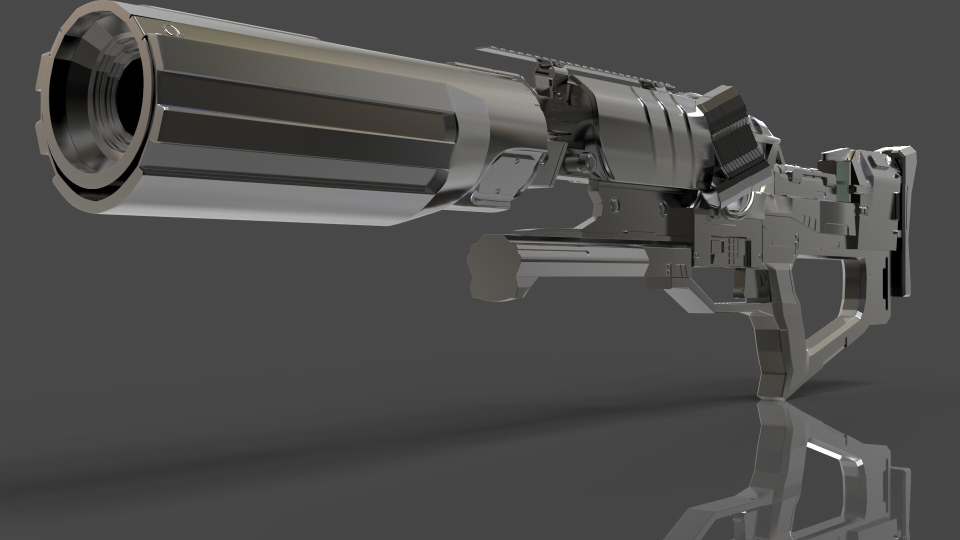 ArtStation - Sci-fi Shotgun