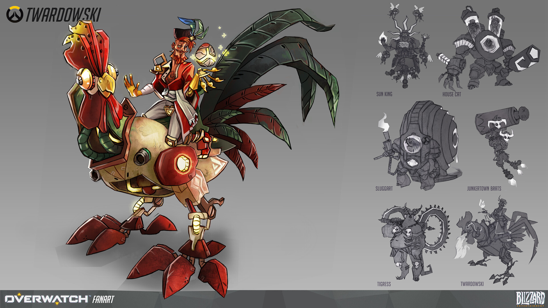 ArtStation - OW OC Twardowski