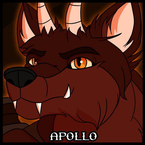 Aileen Rose - Apollo the Sabertooth Mutt Concept Art