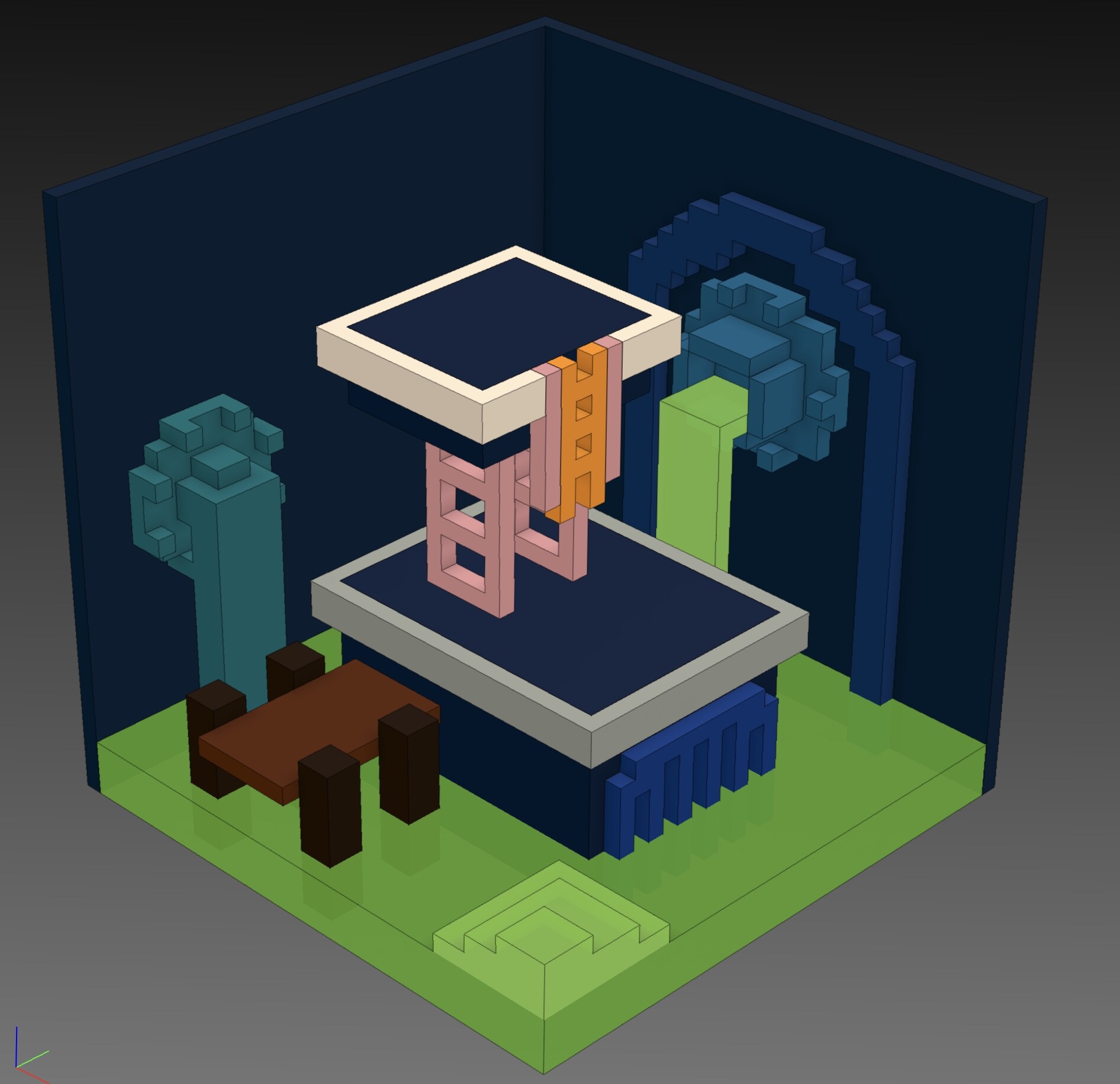 ArtStation - Sewer Platform Level