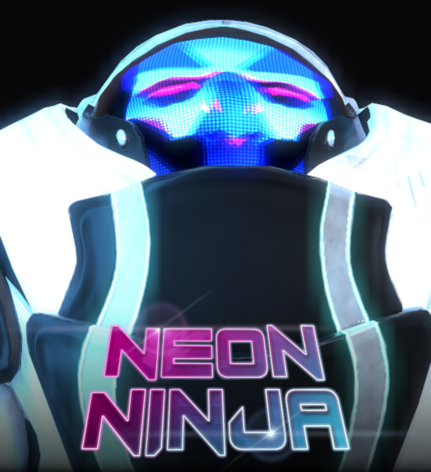 ArtStation - Neon Ninja Heavy