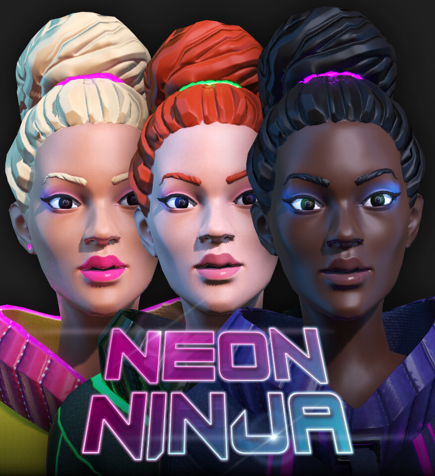 ArtStation - Neon Ninja Civil