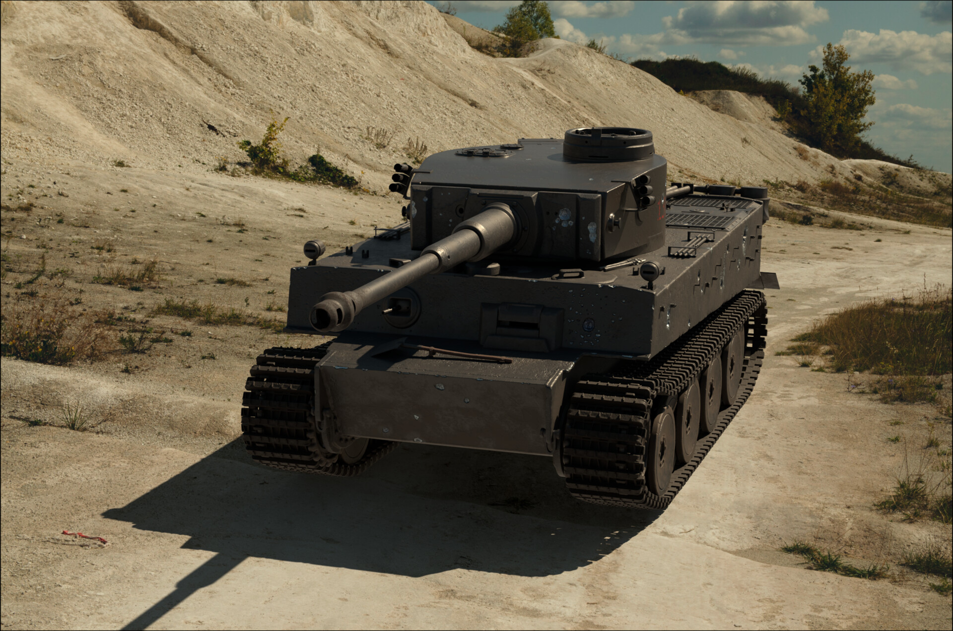 ArtStation - Tiger Kpfw.Vl