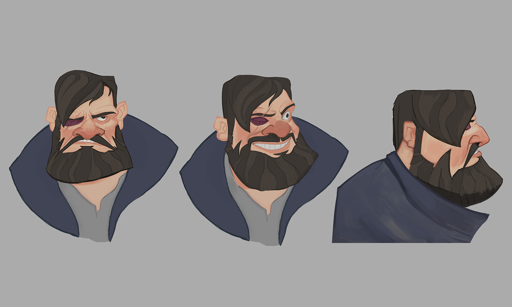 ArtStation - Moby Dick - Captain Ahab