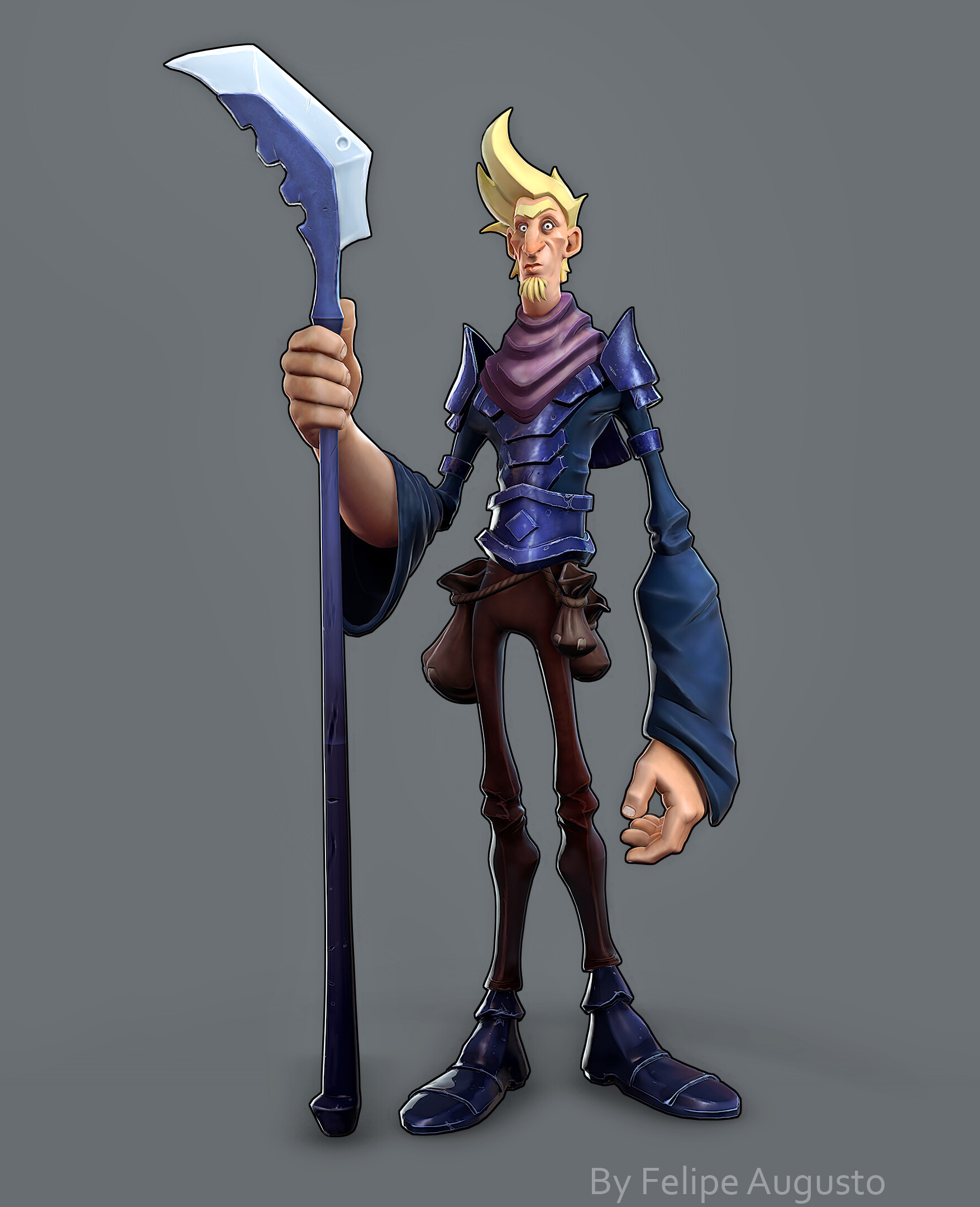 ArtStation - skinny man