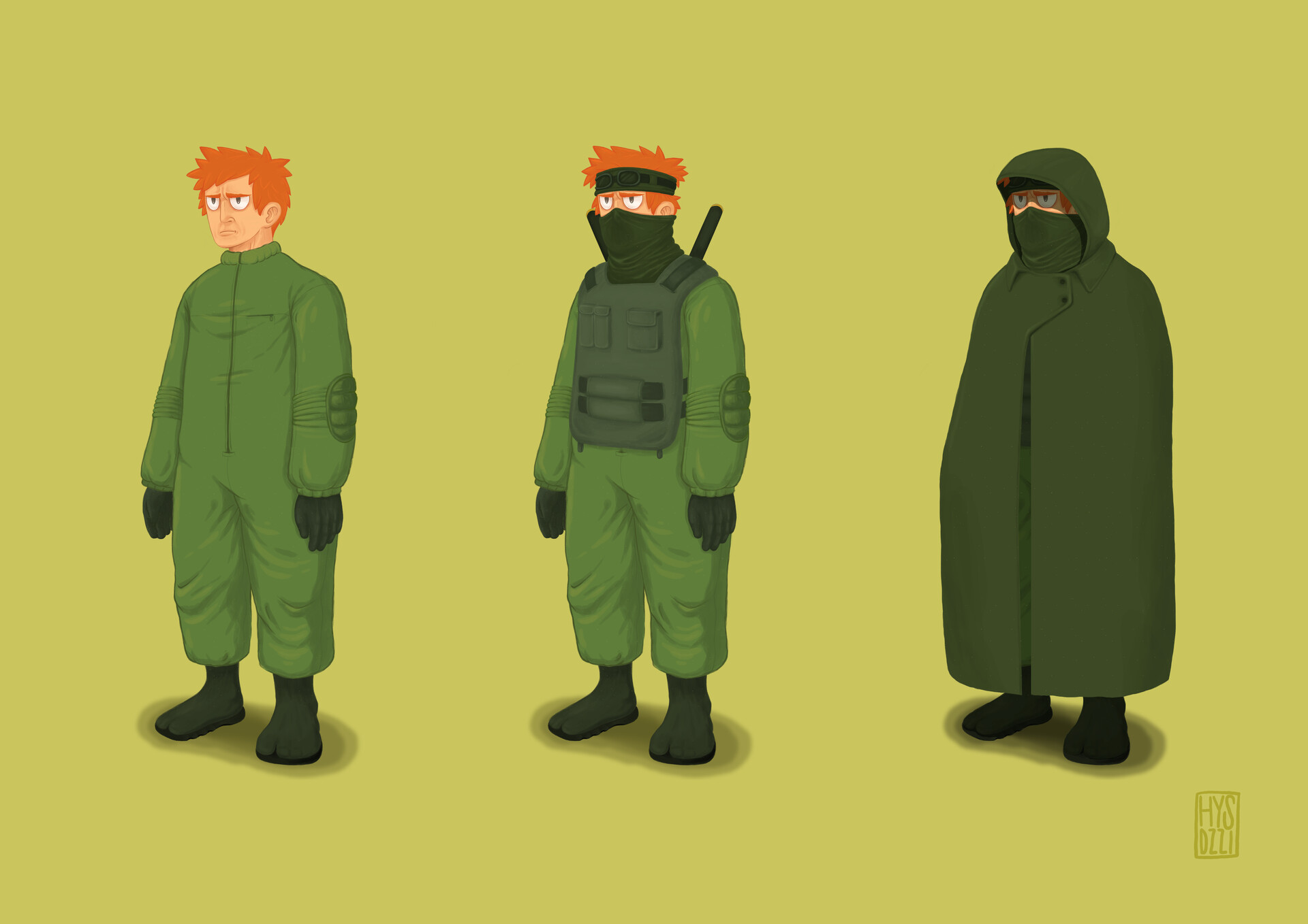ArtStation - AGENT - 04 (Character Design)