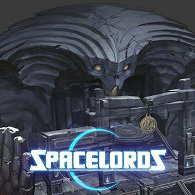 ArtStation - Tutorial Environment Spacelords