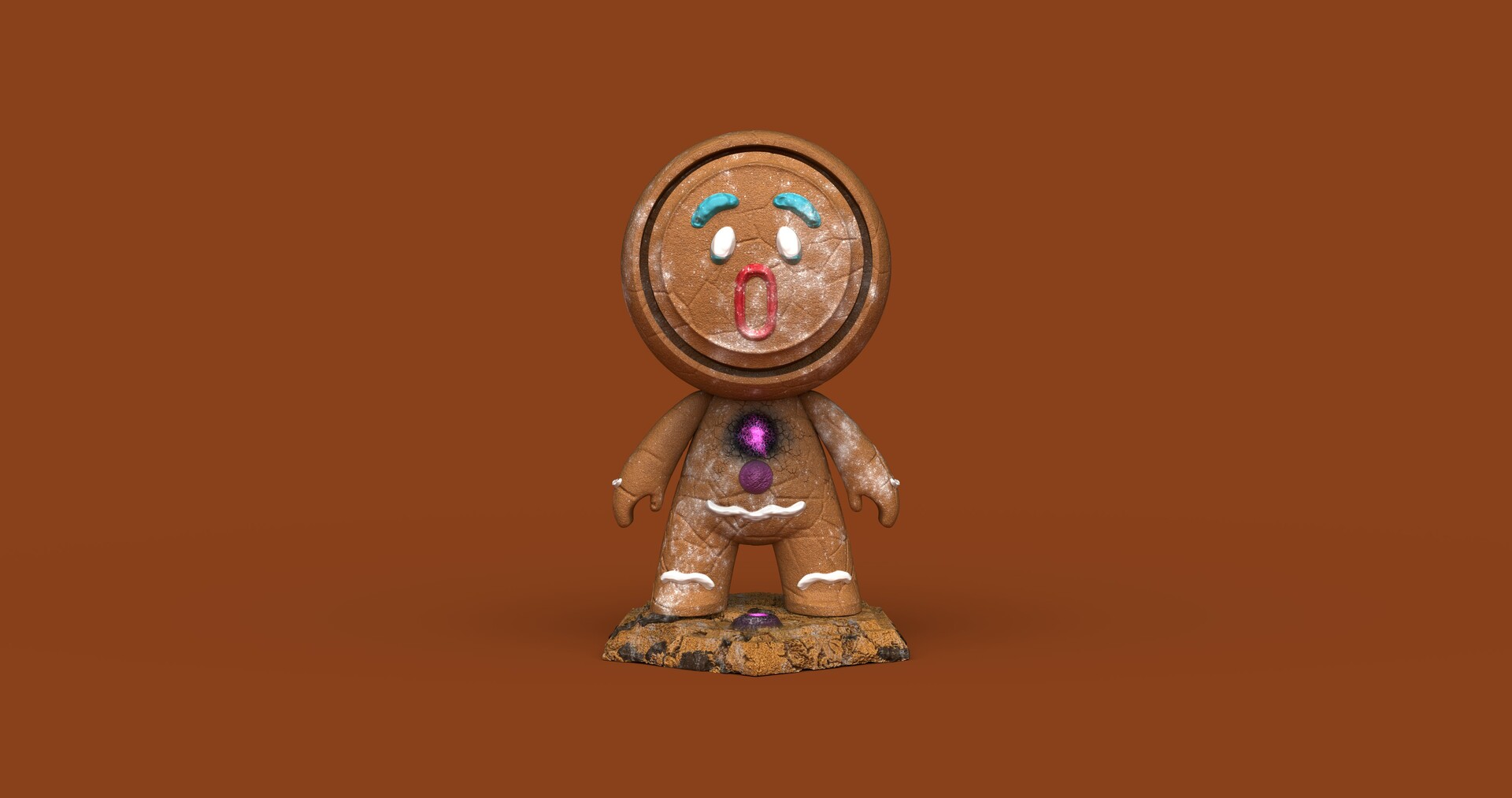 ArtStation - MeetMAT2 - Meet Gingy the Gingerbread Man!