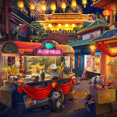 ArtStation - Background Chinese