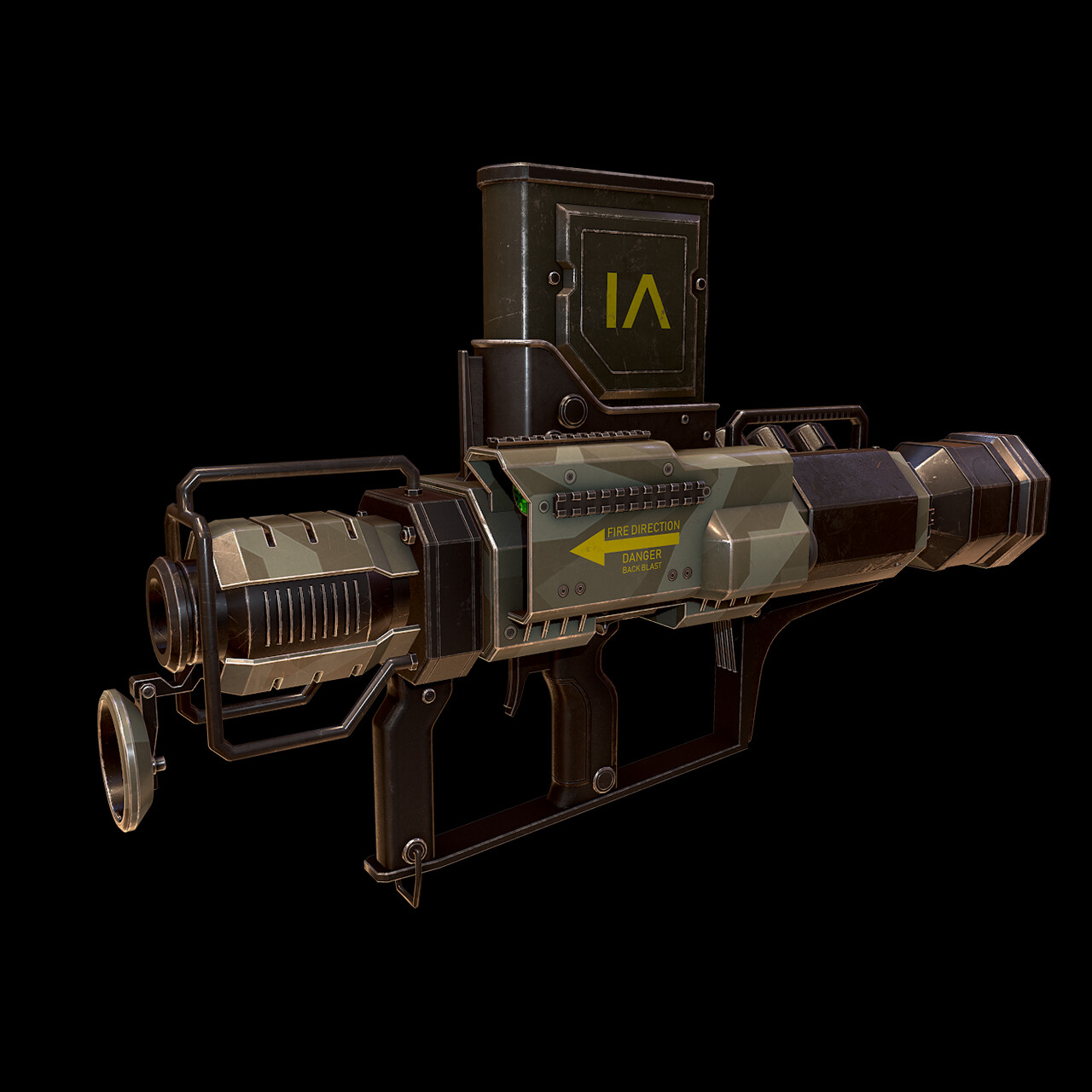 ArtStation - Automatic Rocket Launcher