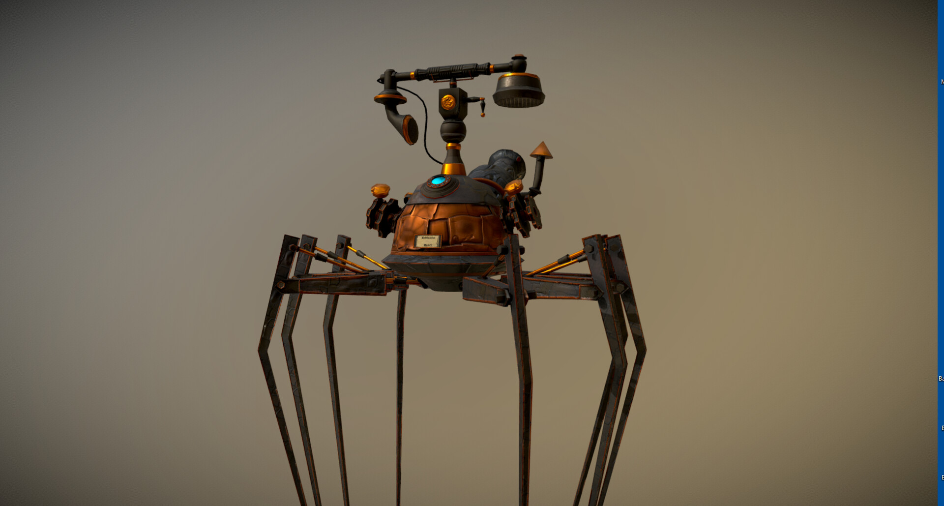 ArtStation - Steampunk Mobile Phone