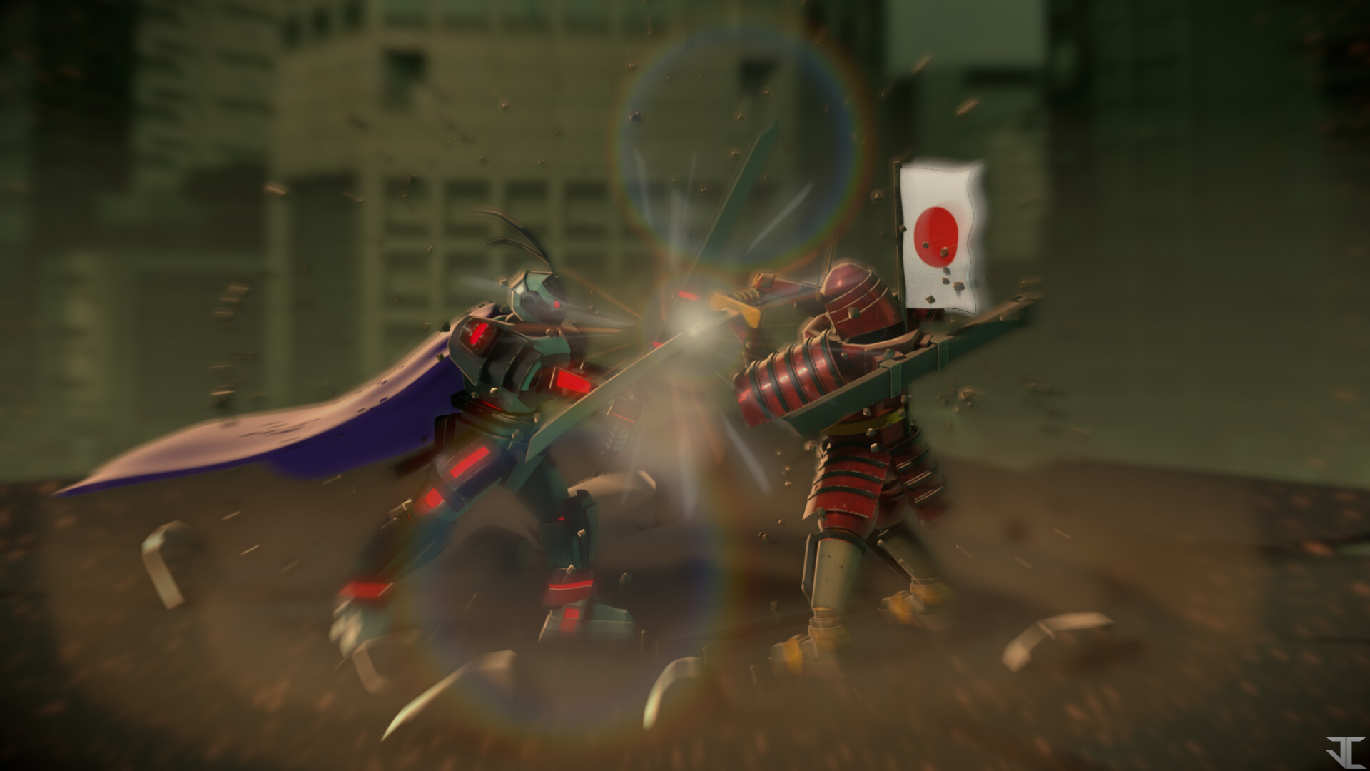 ArtStation - Cyber Fight