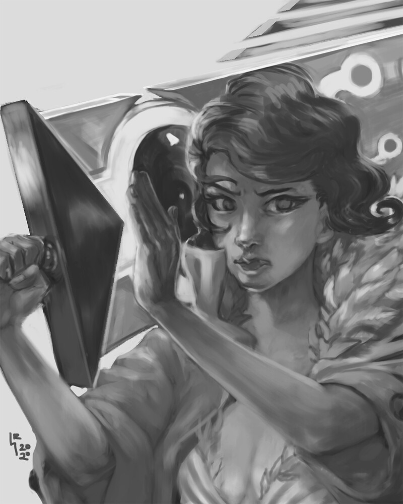 ArtStation - Red - Transistor Fan Art
