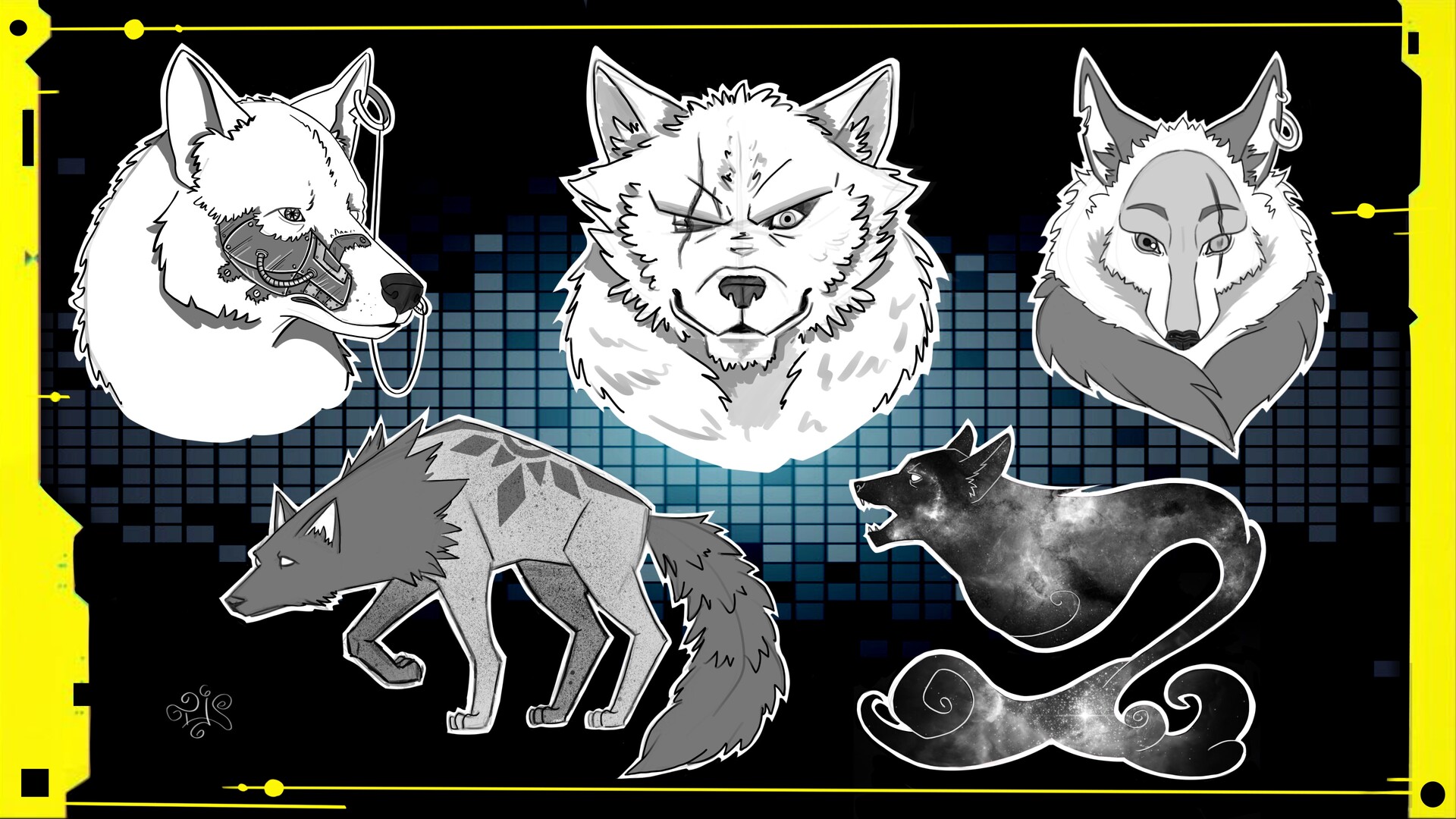 ArtStation - The Fierce Wolf Unfinished