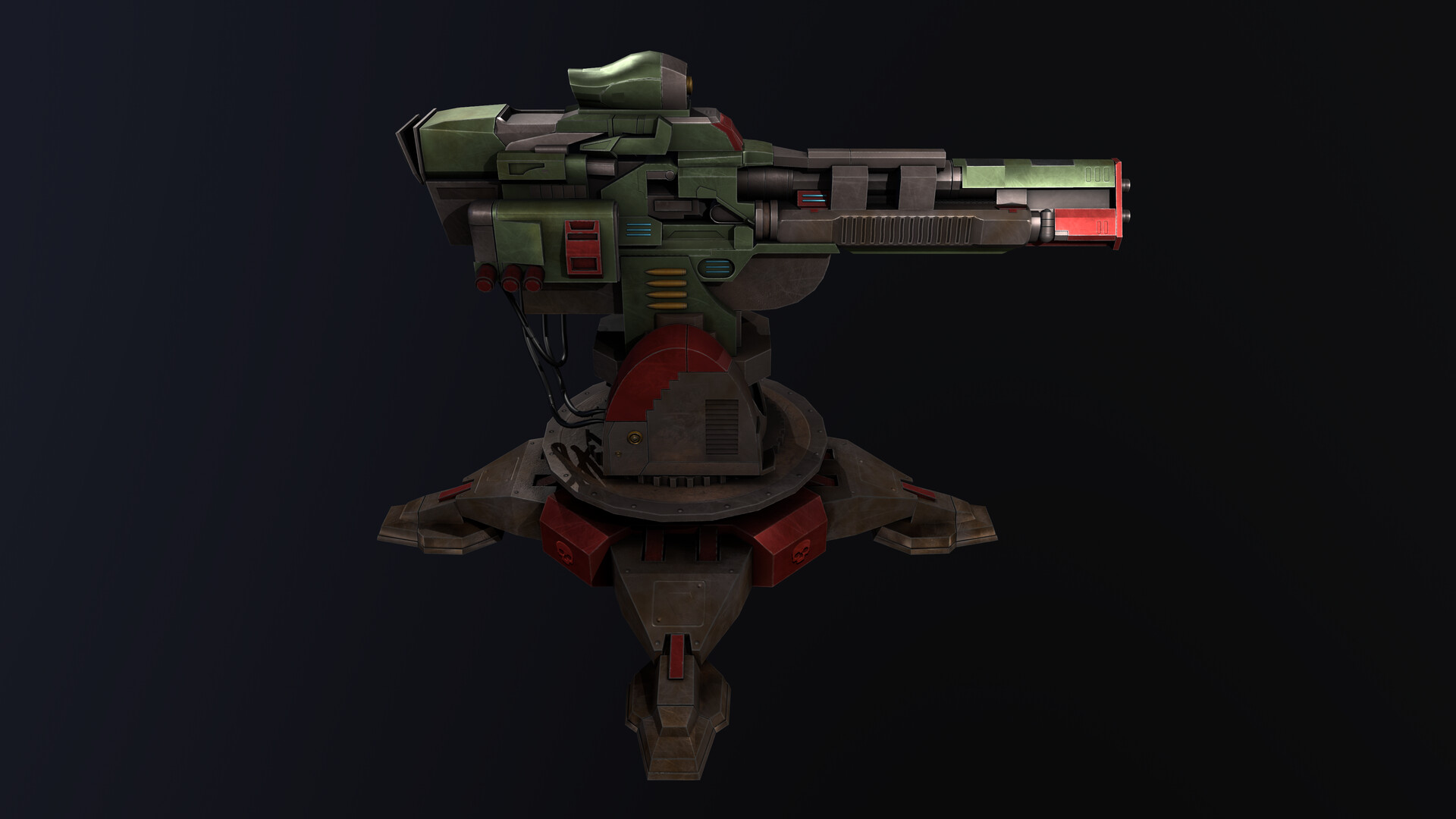 ArtStation - Sentry Gun