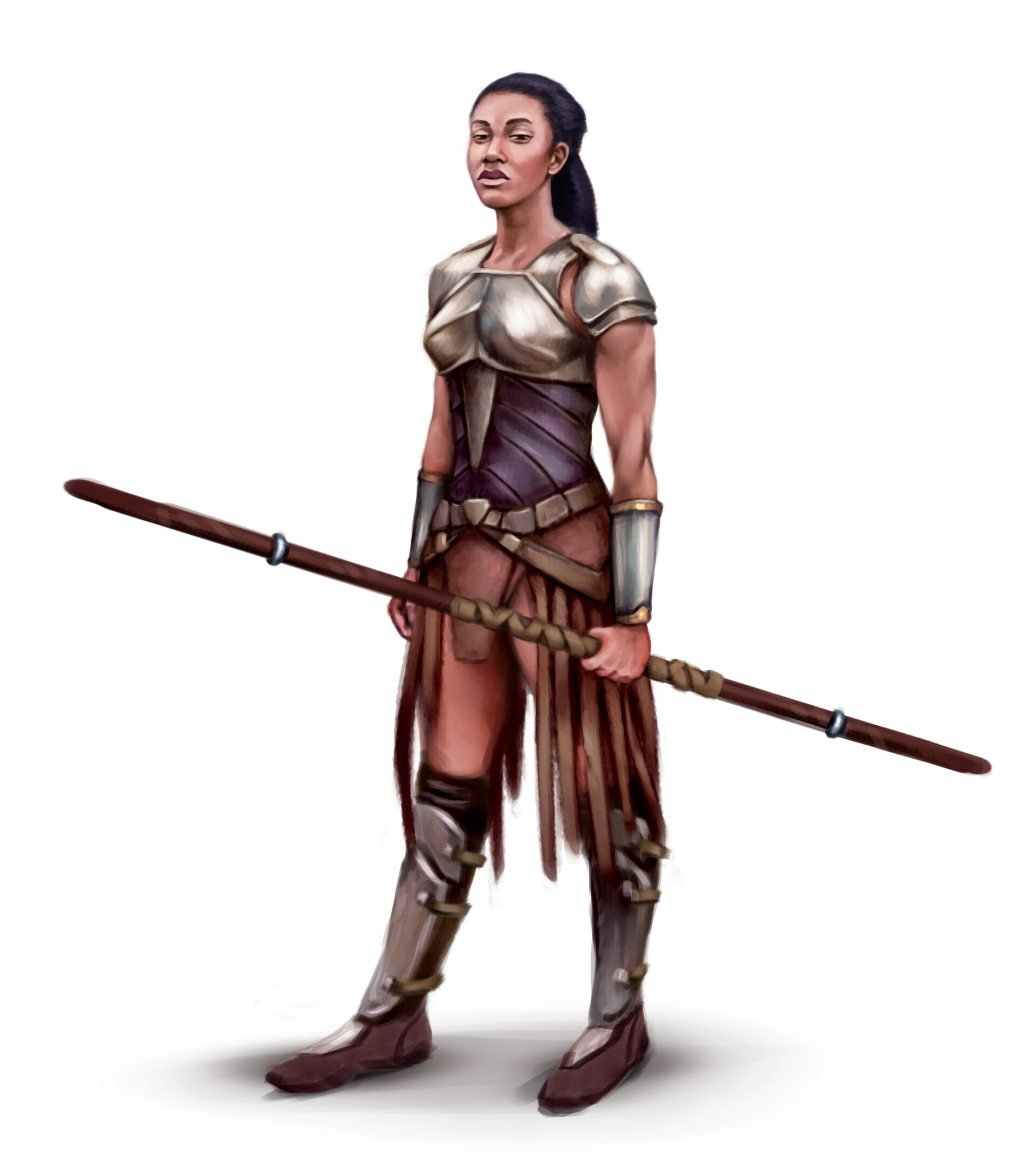 ArtStation - Amazon girl