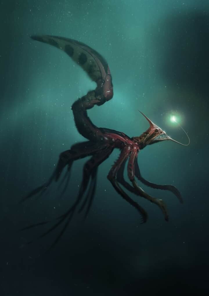 ArtStation - Creatures of the deep