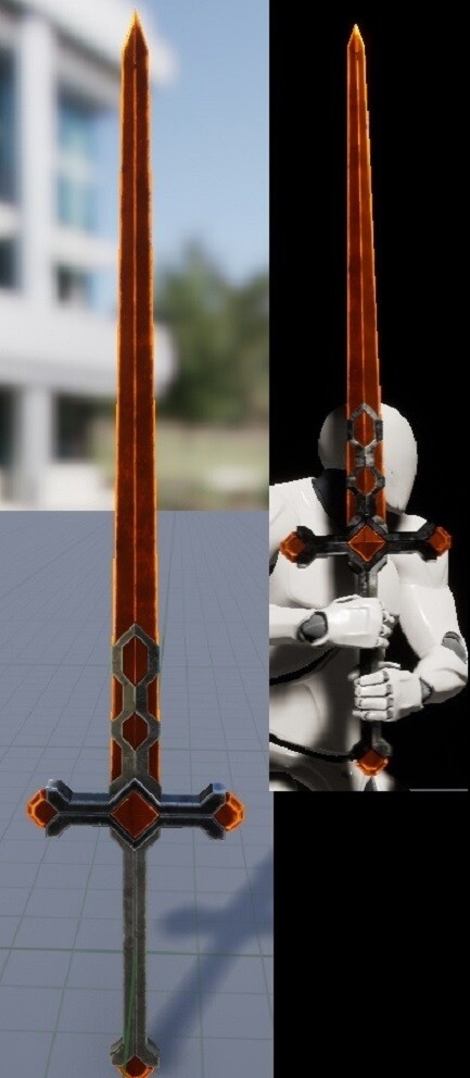 ArtStation - Dwarf Sword