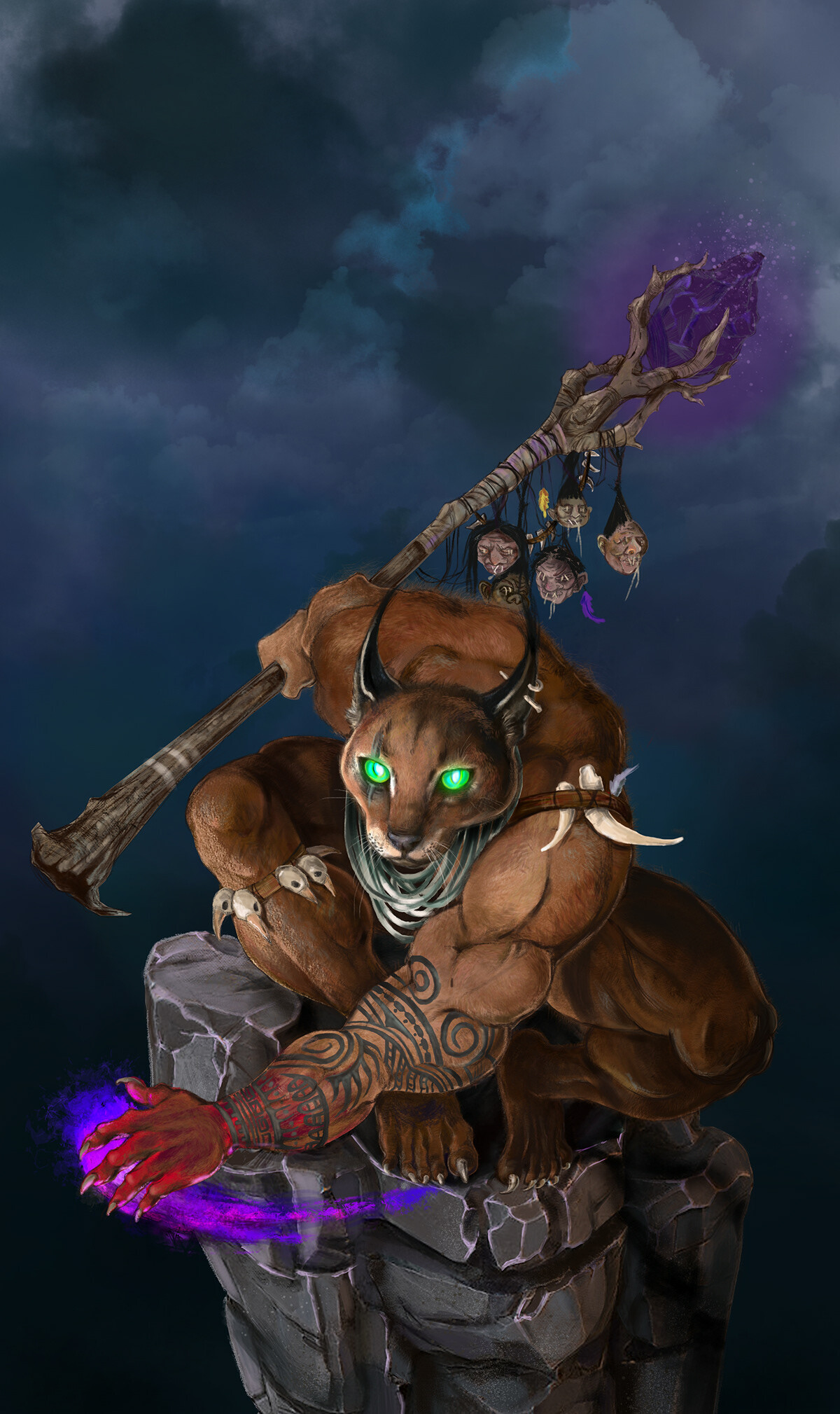 ArtStation - Cat Mage