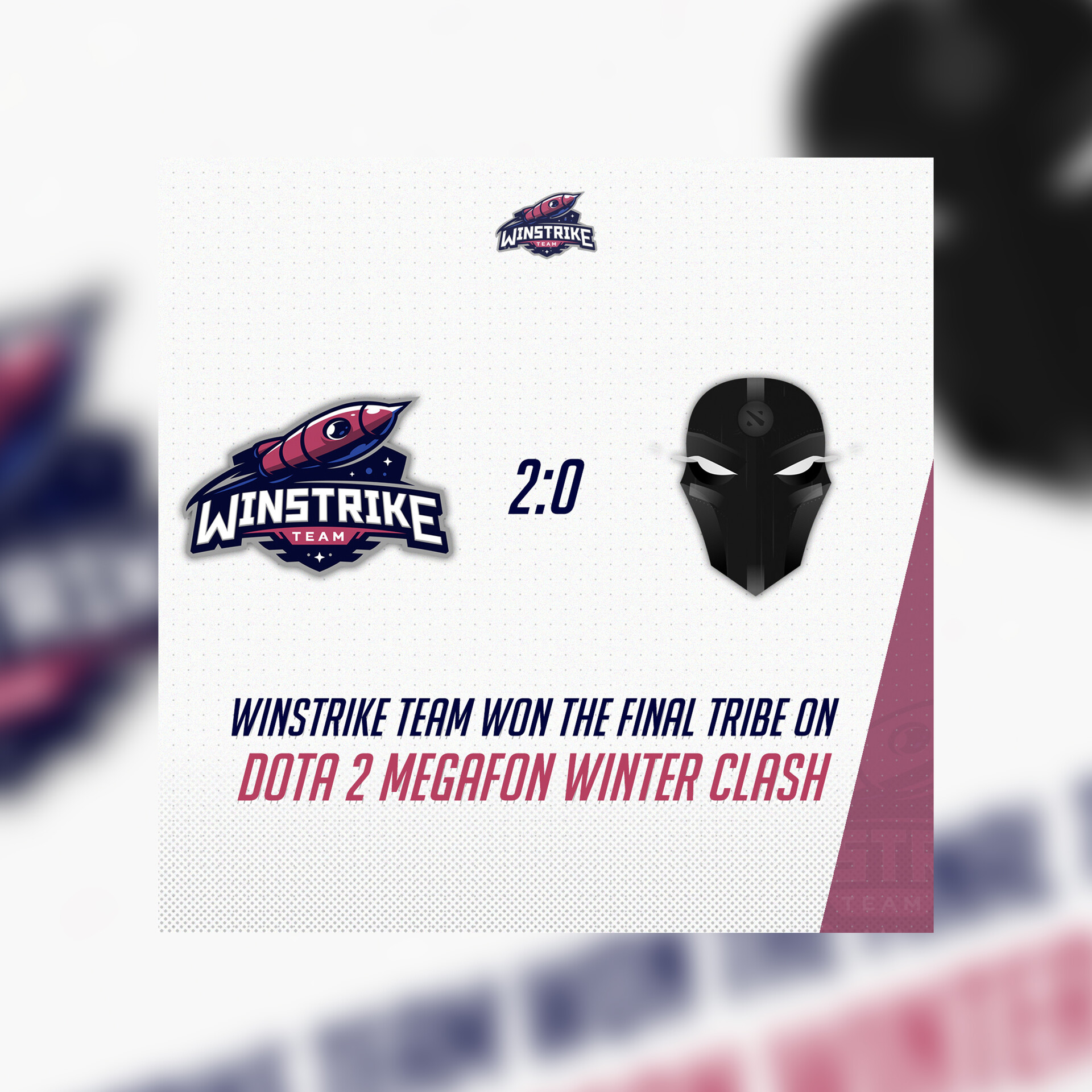 ArtStation - Winstrike Team's Post Design