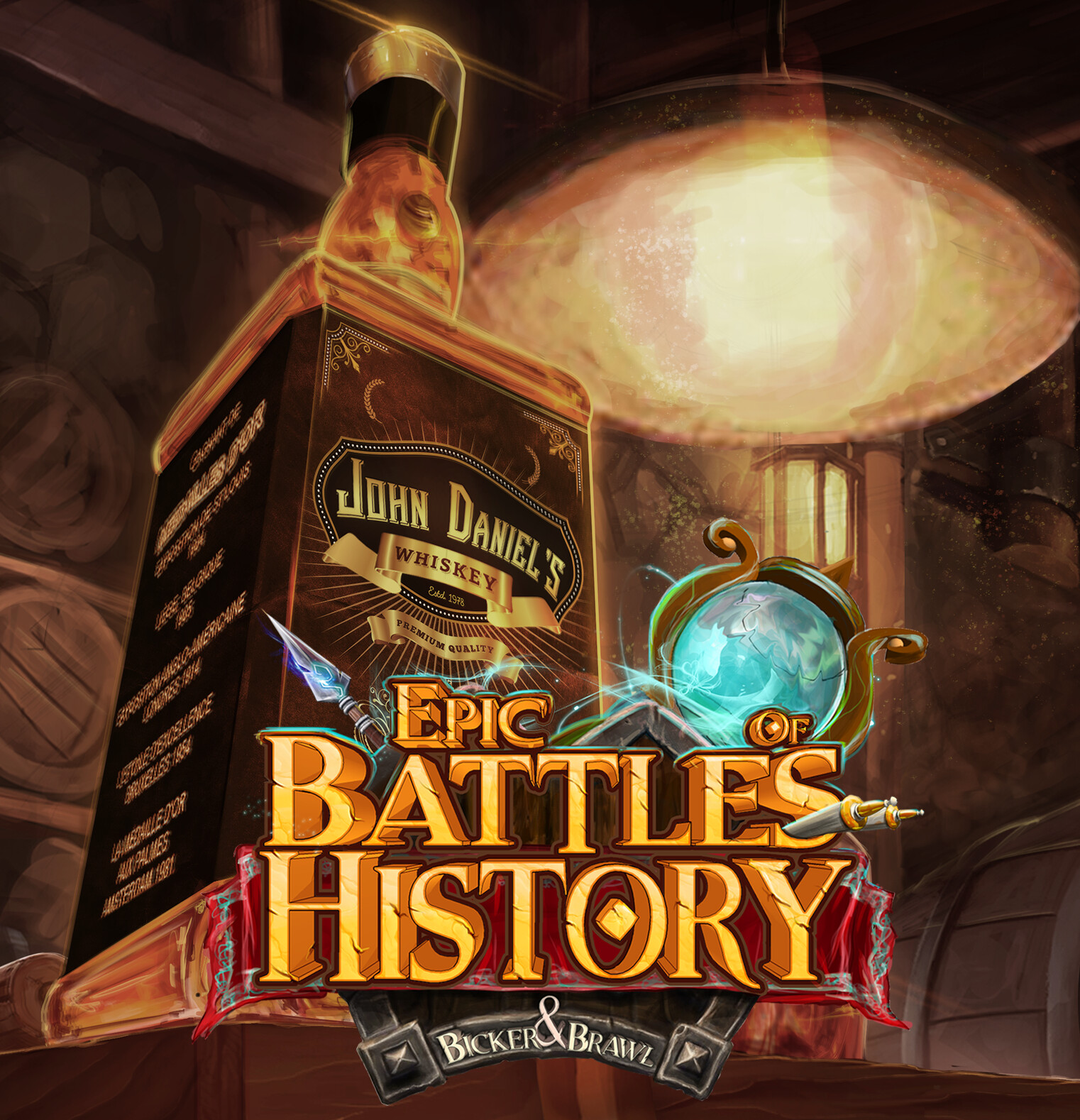 ArtStation - Tennesse Whiskey-Epic Battles of History 2019