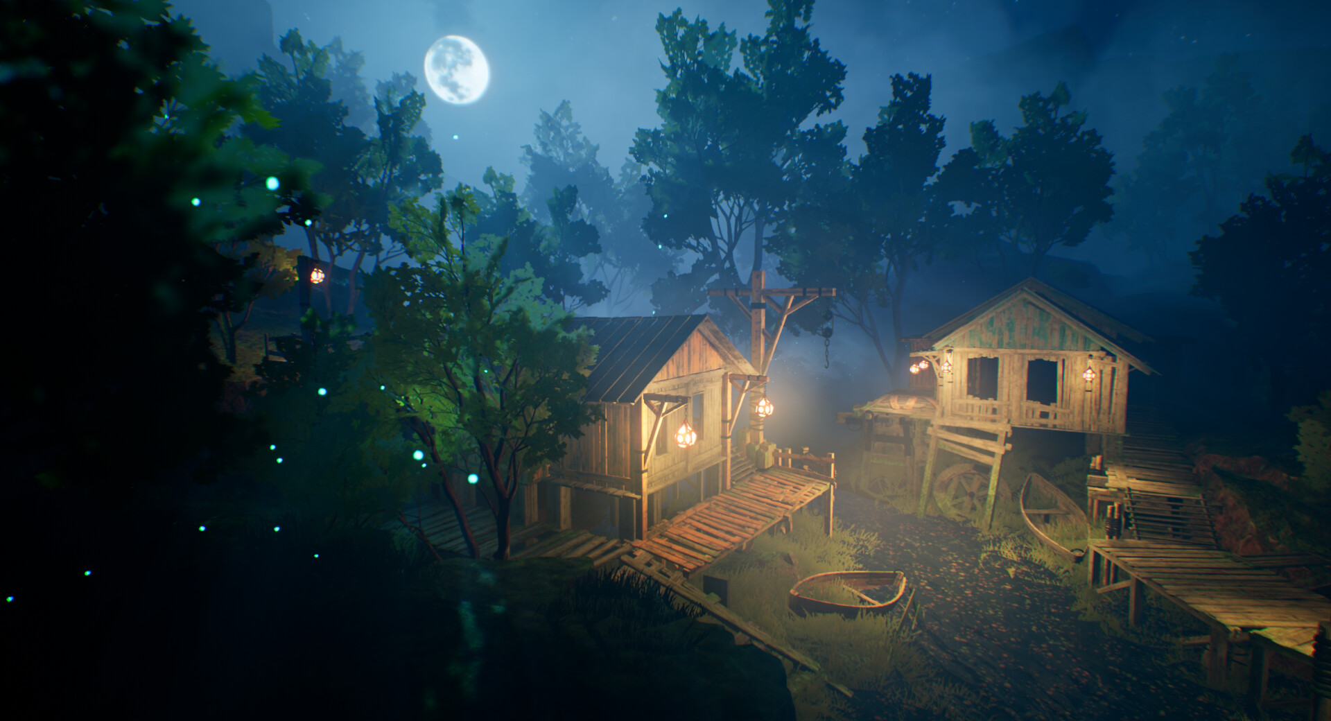 ArtStation - Night Scene