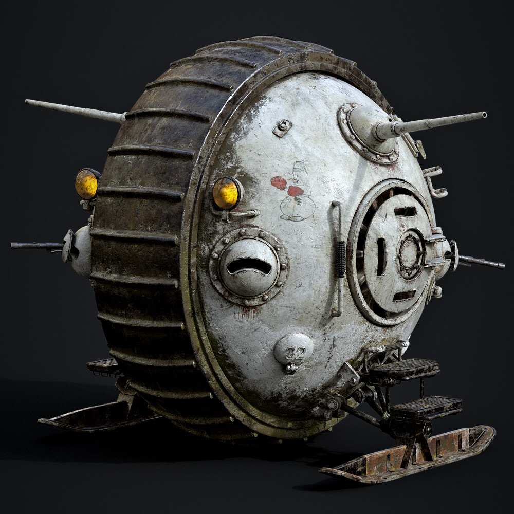 ArtStation - Ball Tank