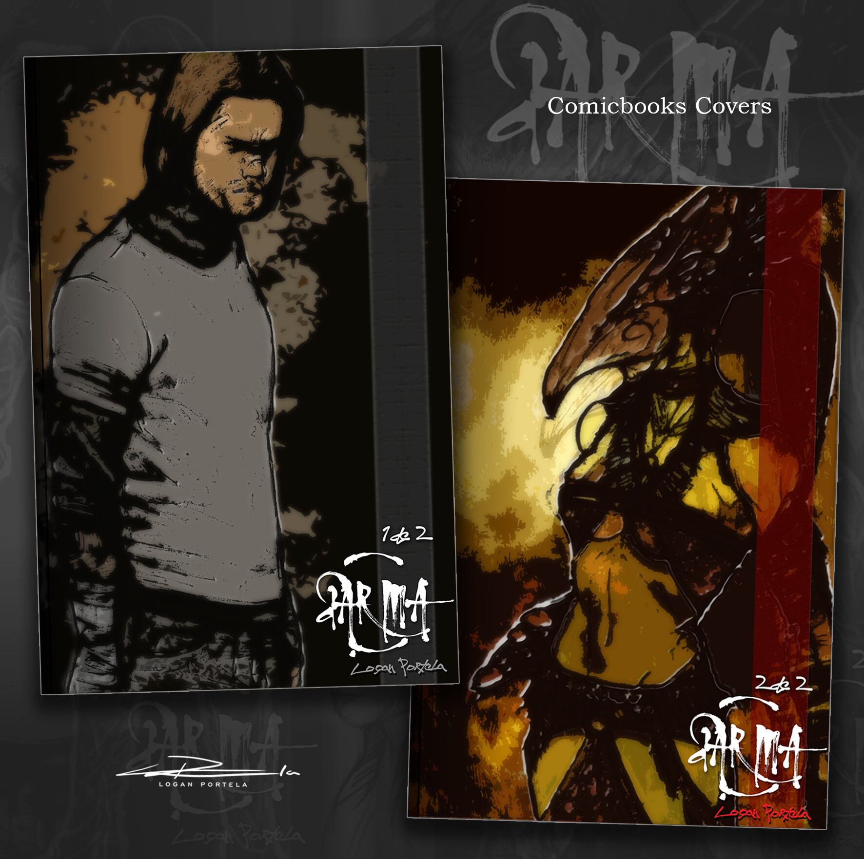 ArtStation - Dharma - Comic Concepts Arts