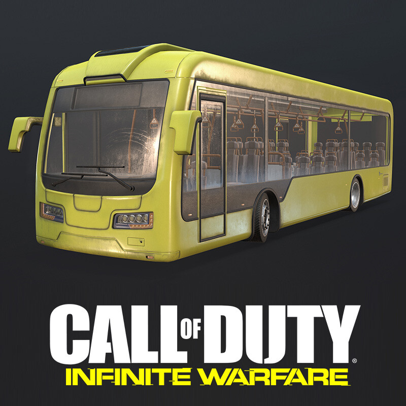 ArtStation - Call of Duty: Infinite Warfare. City Service Bus